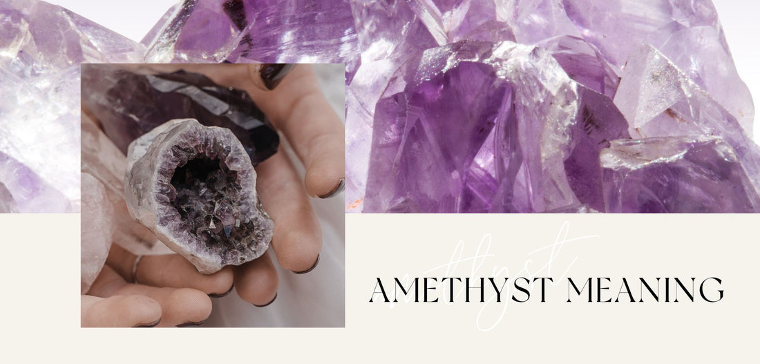 Amethyst Crystal Meaning & Properties - Handmade Jewelry by GEMNIA